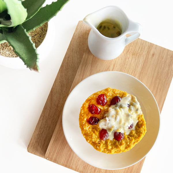 Labu-labu Cake with Creamy Passion Sauce | Wise Crafters